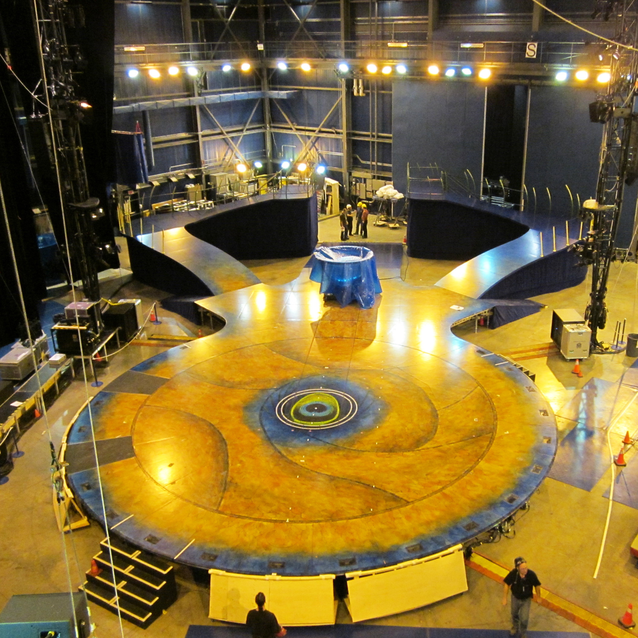 Vue aérienne de la scène - Scène Éthique